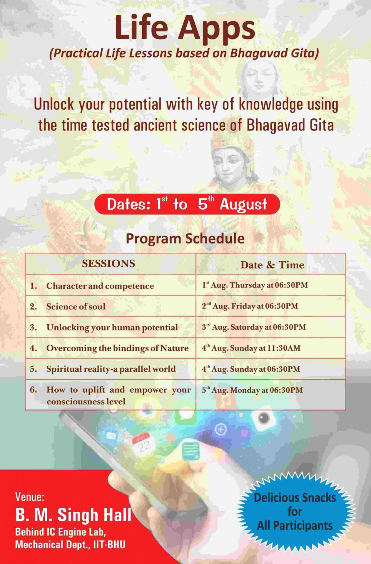 Seminars - ISKCON EASY