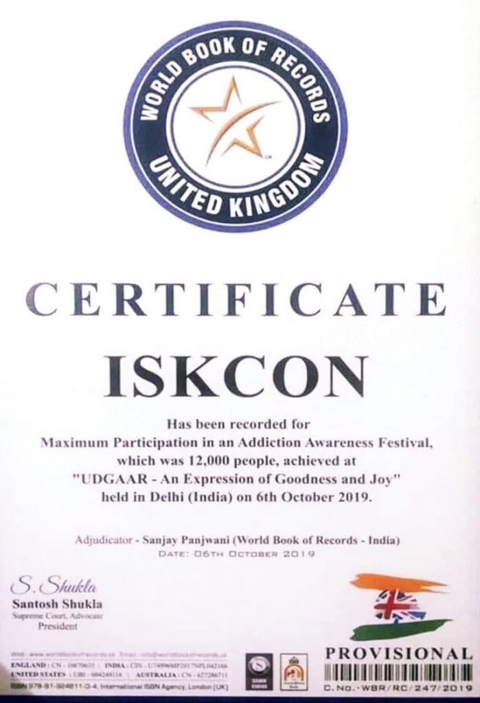 Achievements - ISKCON EASY